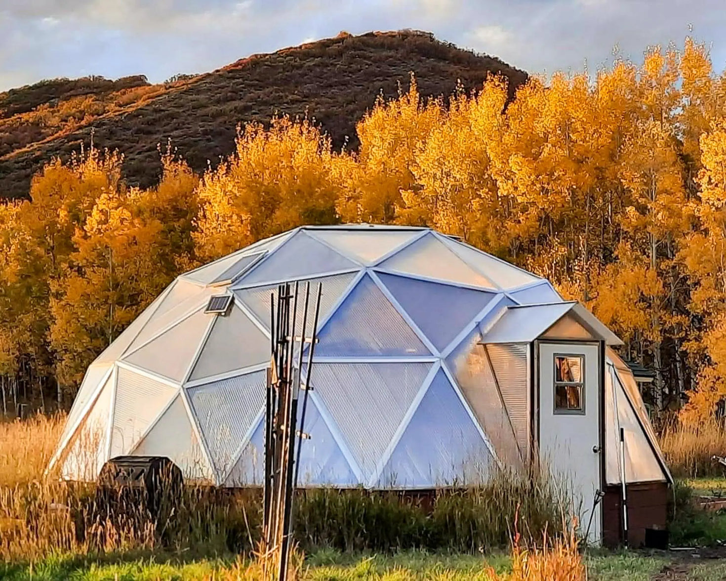 22' Growing Dome Greenhouse Kit – Growing Spaces