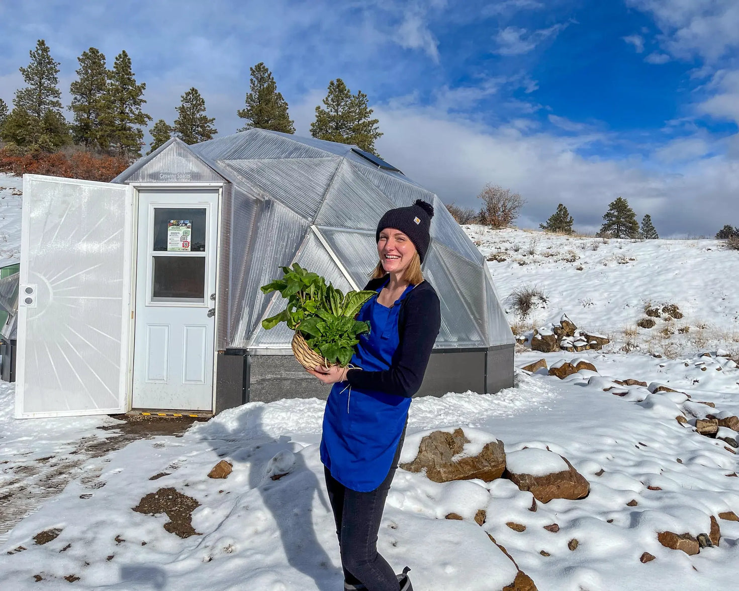 22' Growing Dome Greenhouse Kit – Growing Spaces