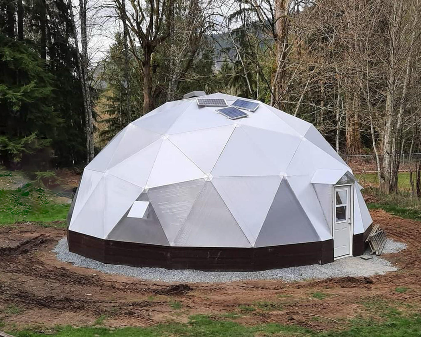 33' Growing Dome Greenhouse Kit (Electric) – Growing Spaces